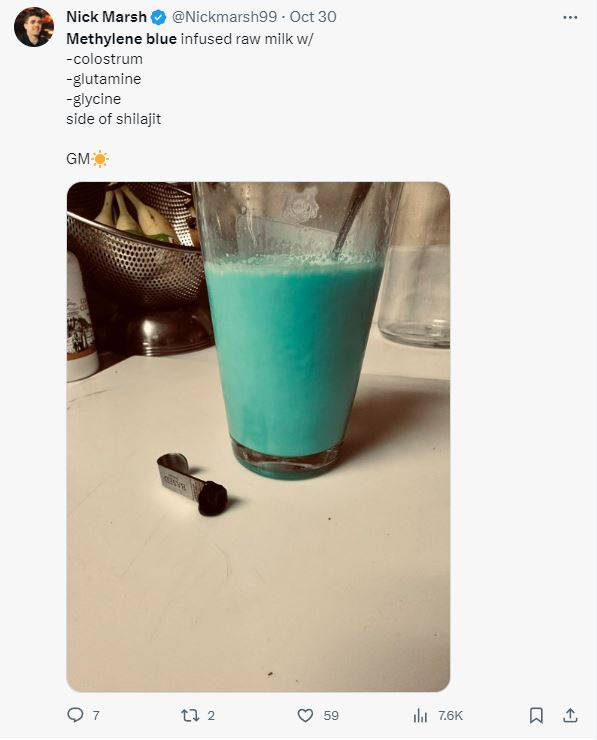 Methylene Blue USP Grade Meraki Blu – Meraki Medicinal